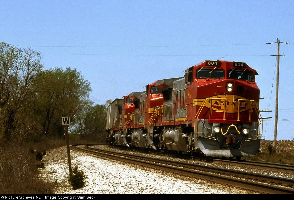 ATSF #981 at Edelstein Hill